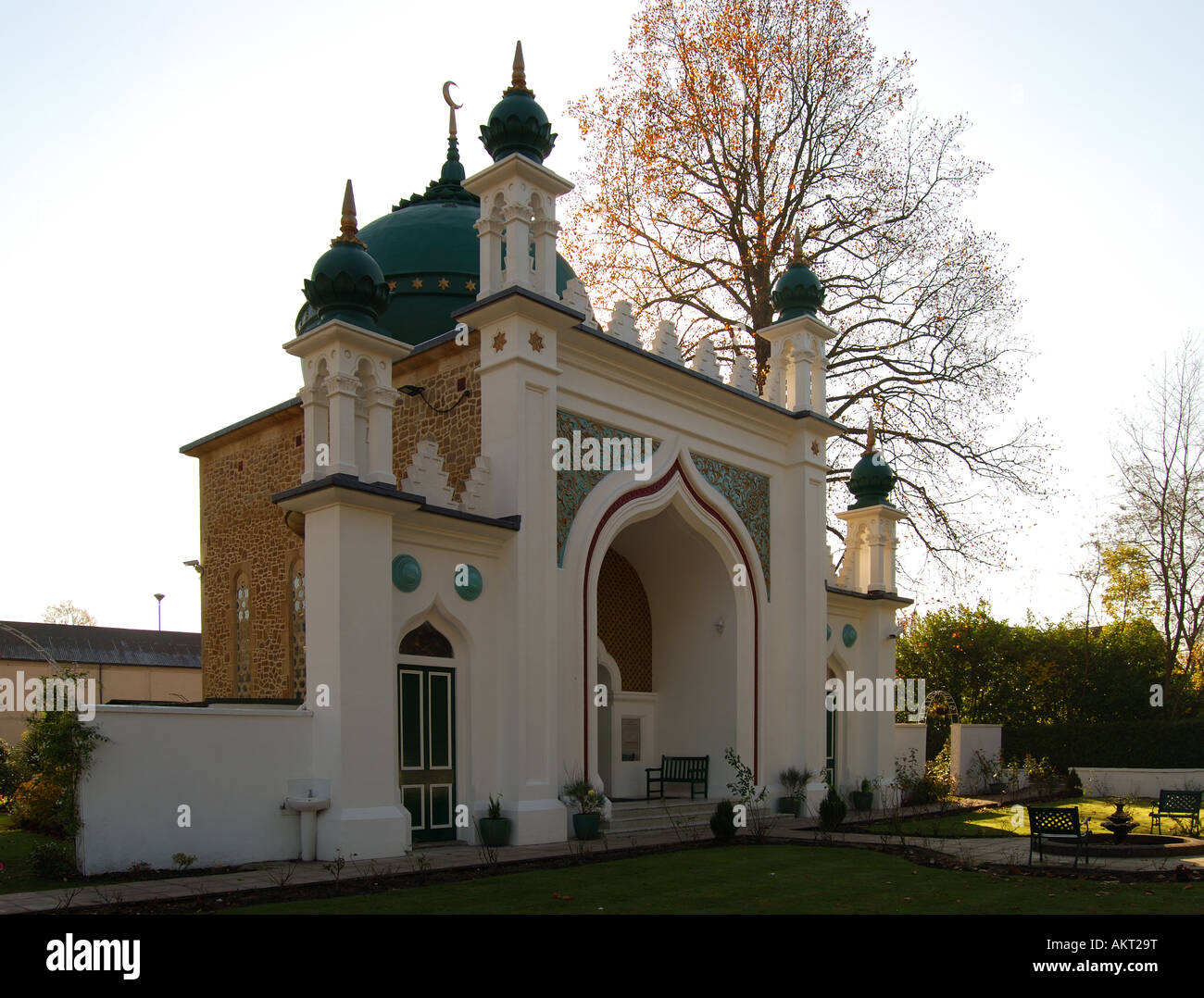 Mosque at Woking, England viewed from NW Stock Photo - Alamy