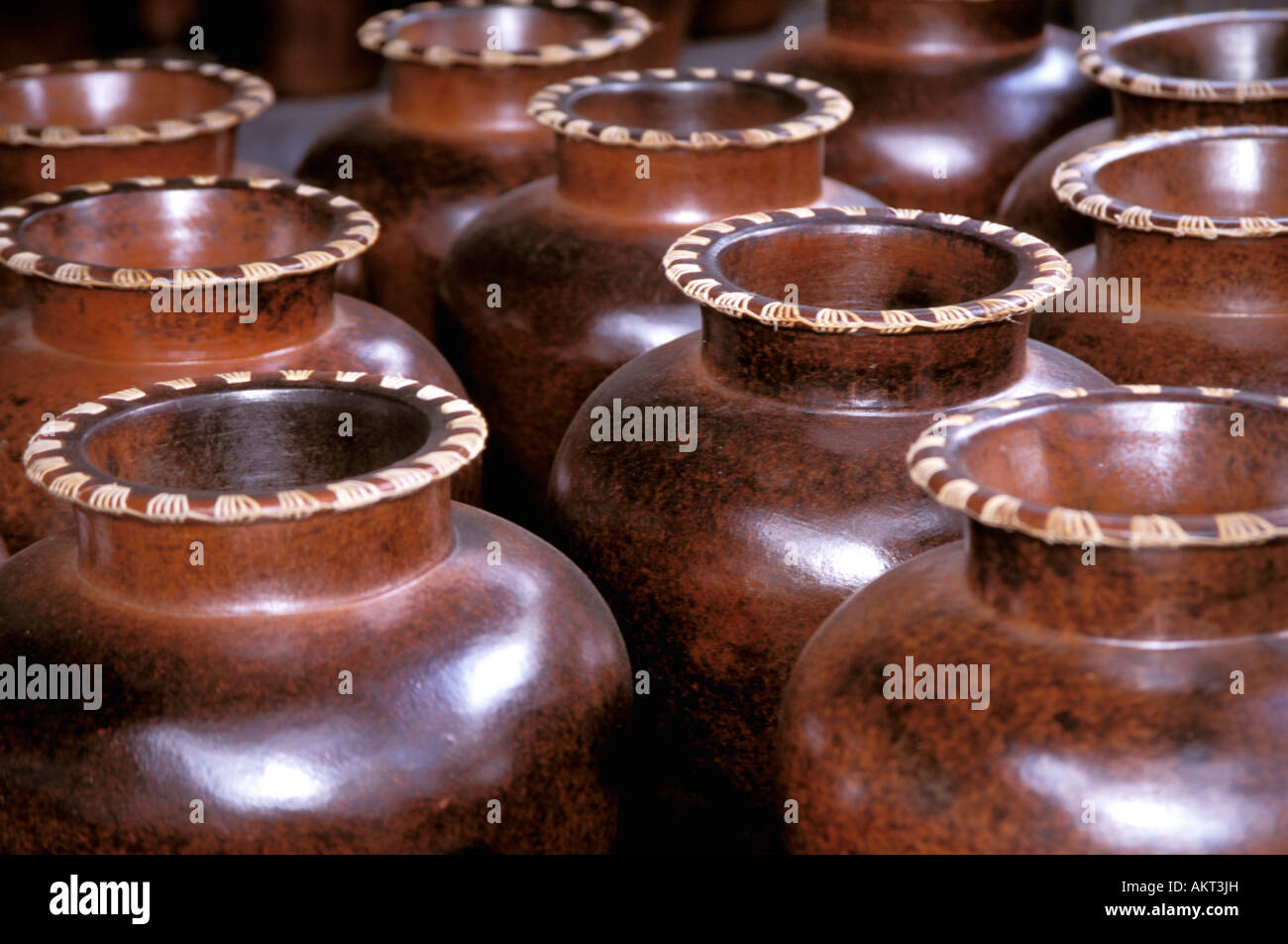 Asia, Indonesia, Lombok. Pottery Stock Photo - Alamy