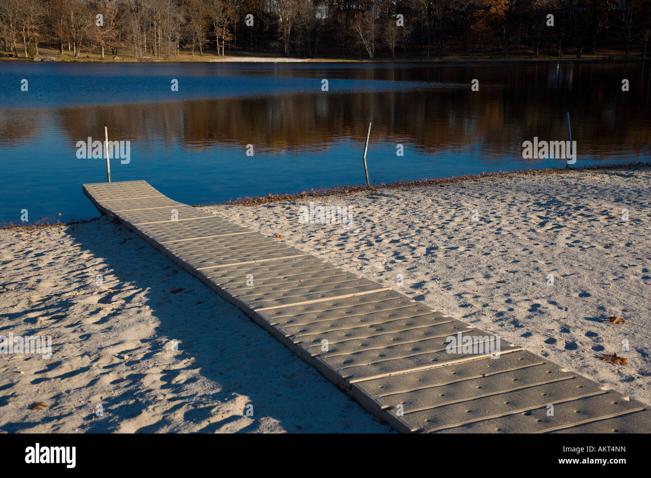 Ramp near a lake Stock Photo - Alamy