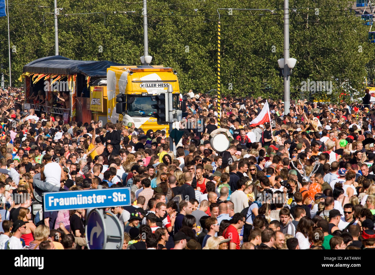 Love parade zurich switzerland hi-res stock photography and images - Alamy