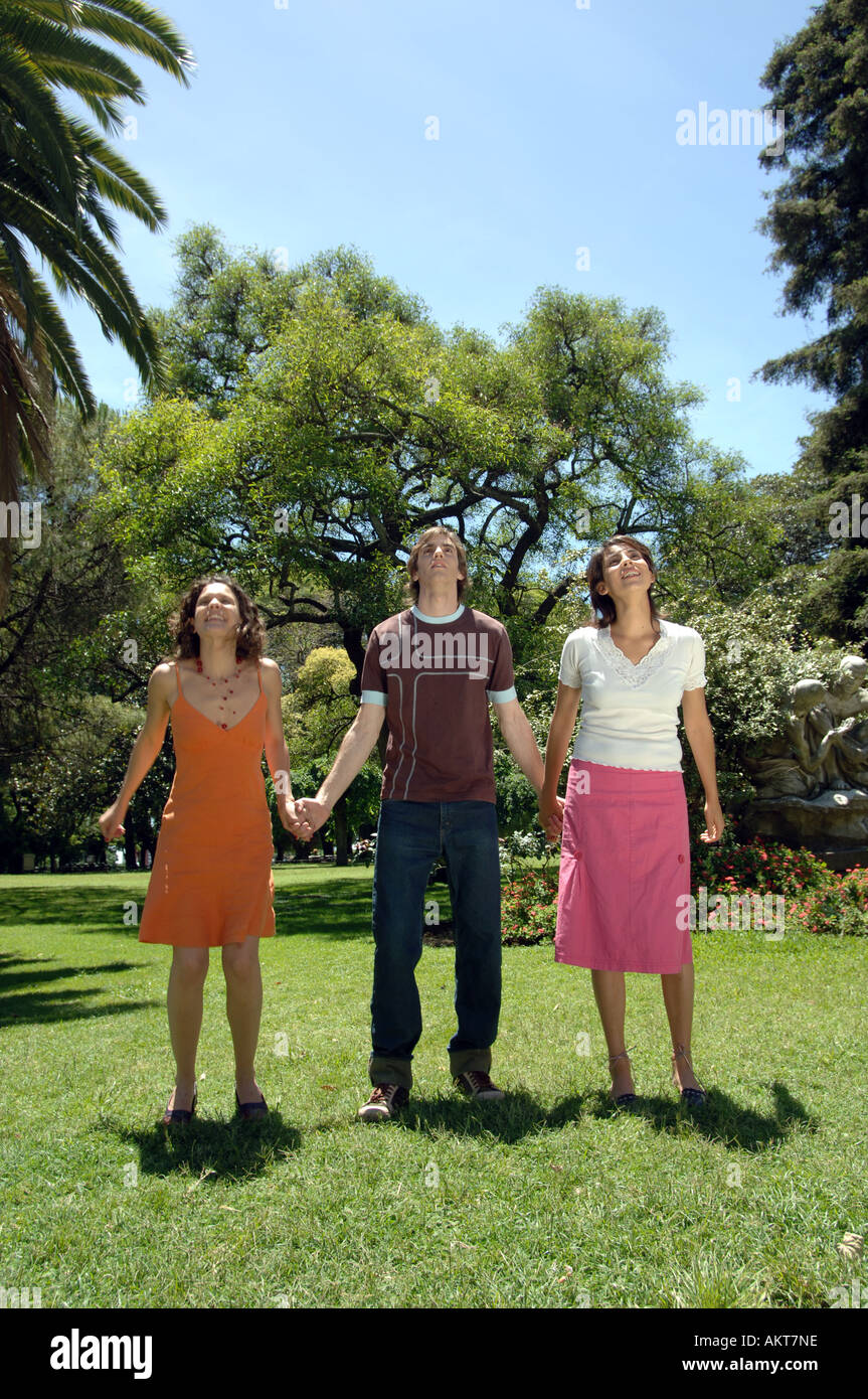 3 People Holding Hands