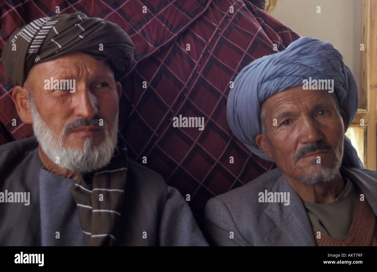 old Hazara men Kabul Afghanistan Stock Photo - Alamy
