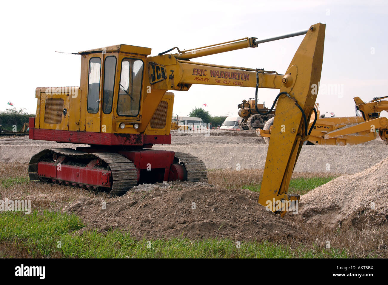 Vintage earth moving equipment on show at Great Dorset Steam Rally 2005 ...