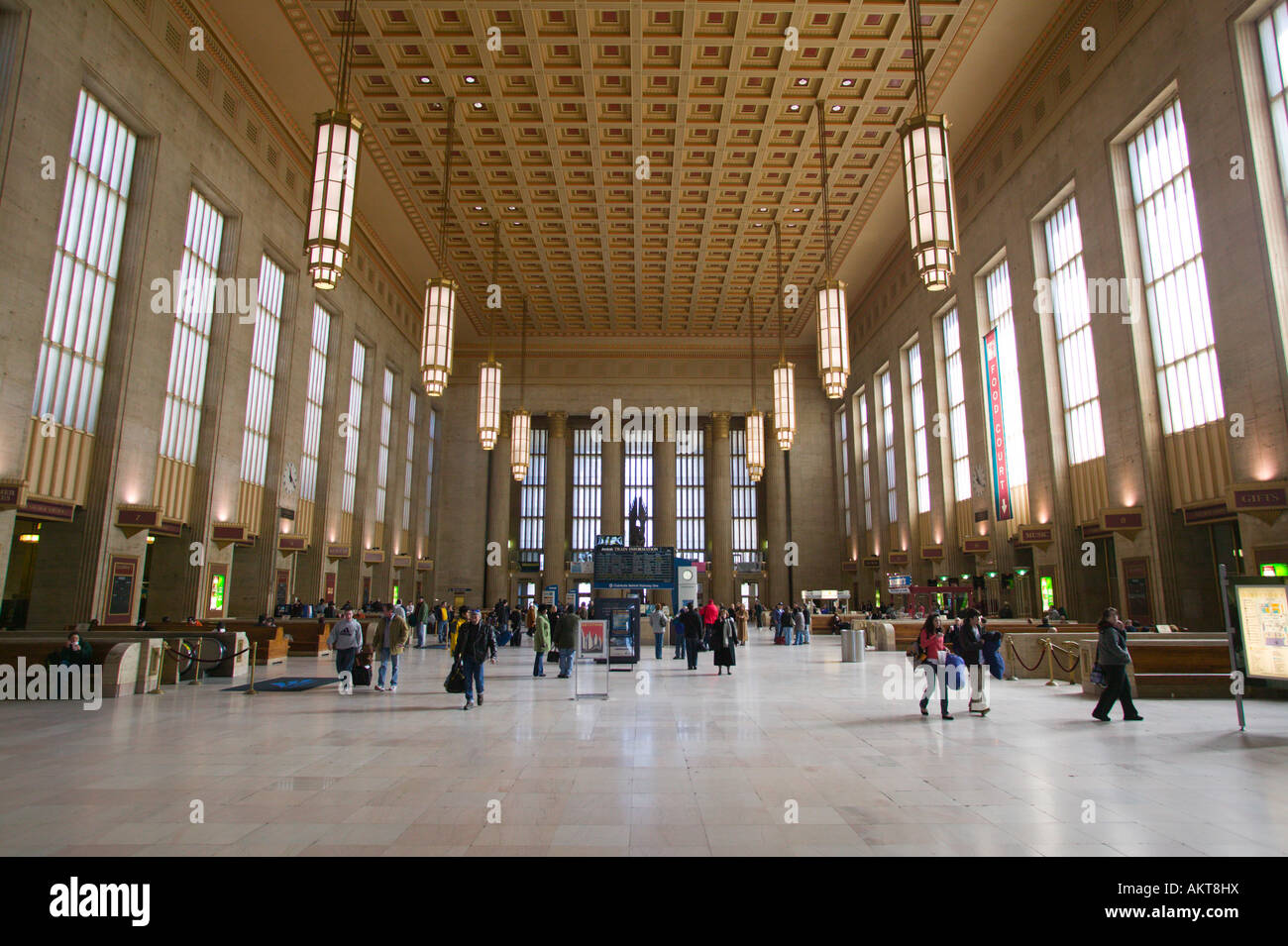 30th Street Train Station Philadelphia Pennsylvania Stock Photo - Alamy