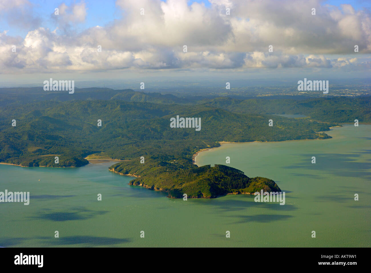 aerial view of the North Island, New Zealand Stock Photo - Alamy