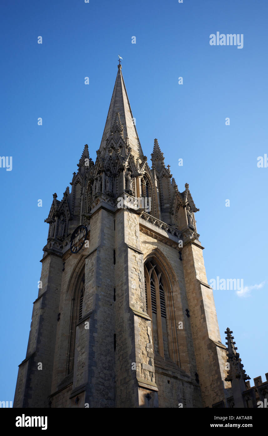 University Church of St Mary the Virgin Oxford England Stock Photo - Alamy