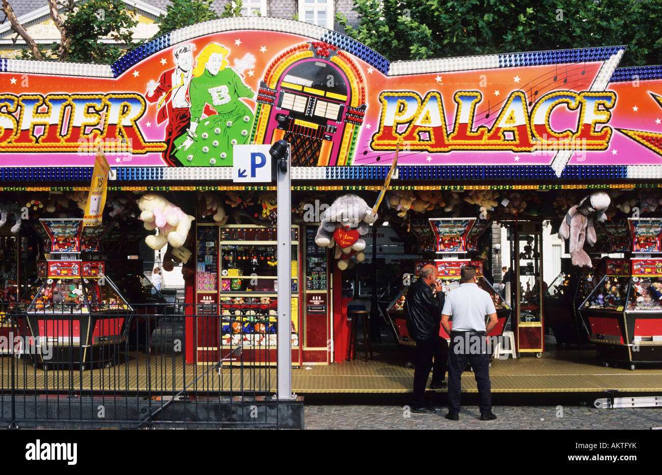 Netherlands, Maastricht, funfair Stock Photo - Alamy