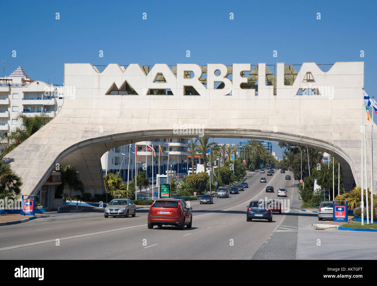 Marbella arch hi-res stock photography and images - Alamy