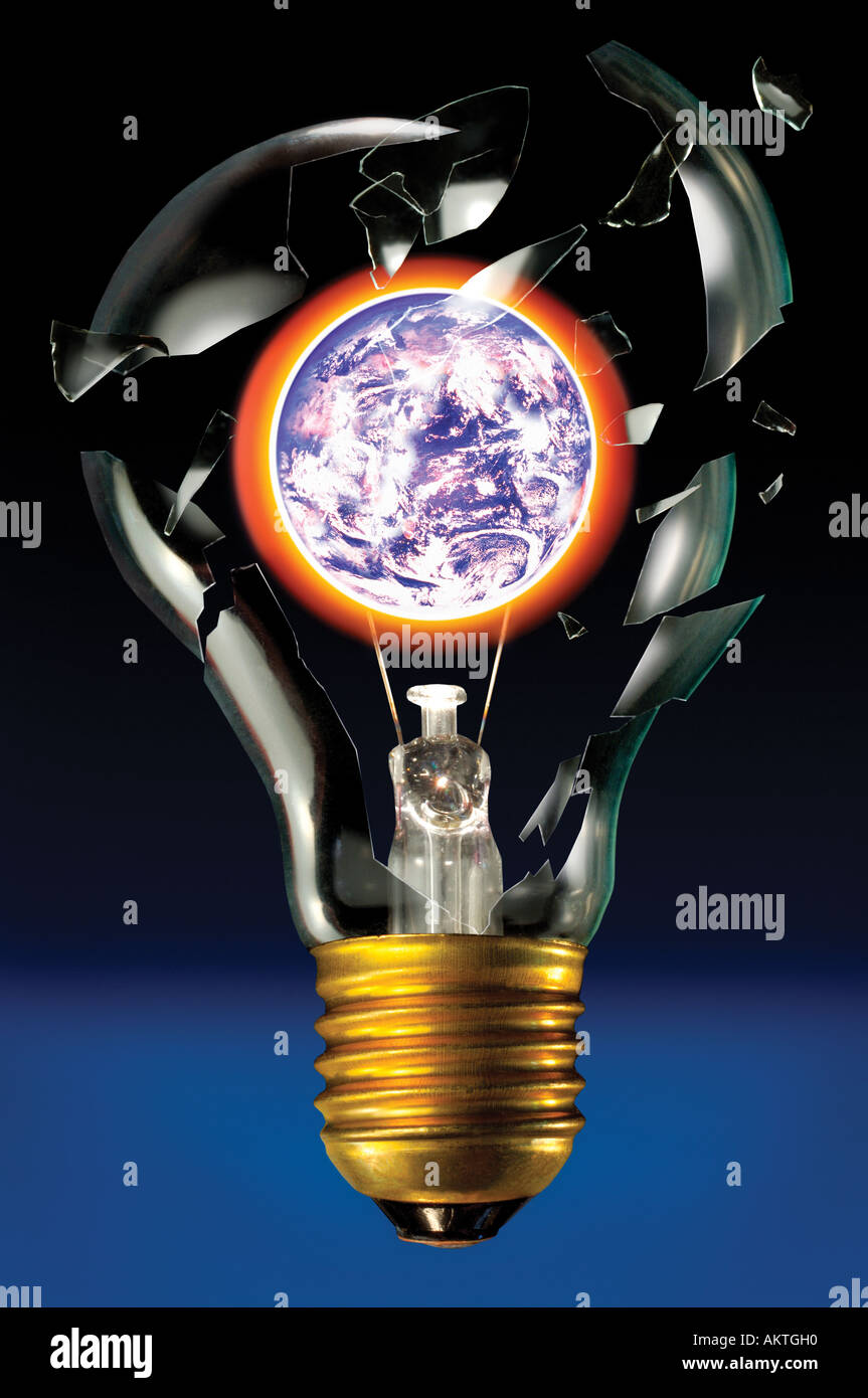 Exploding light bulb hi-res stock photography and images - Alamy