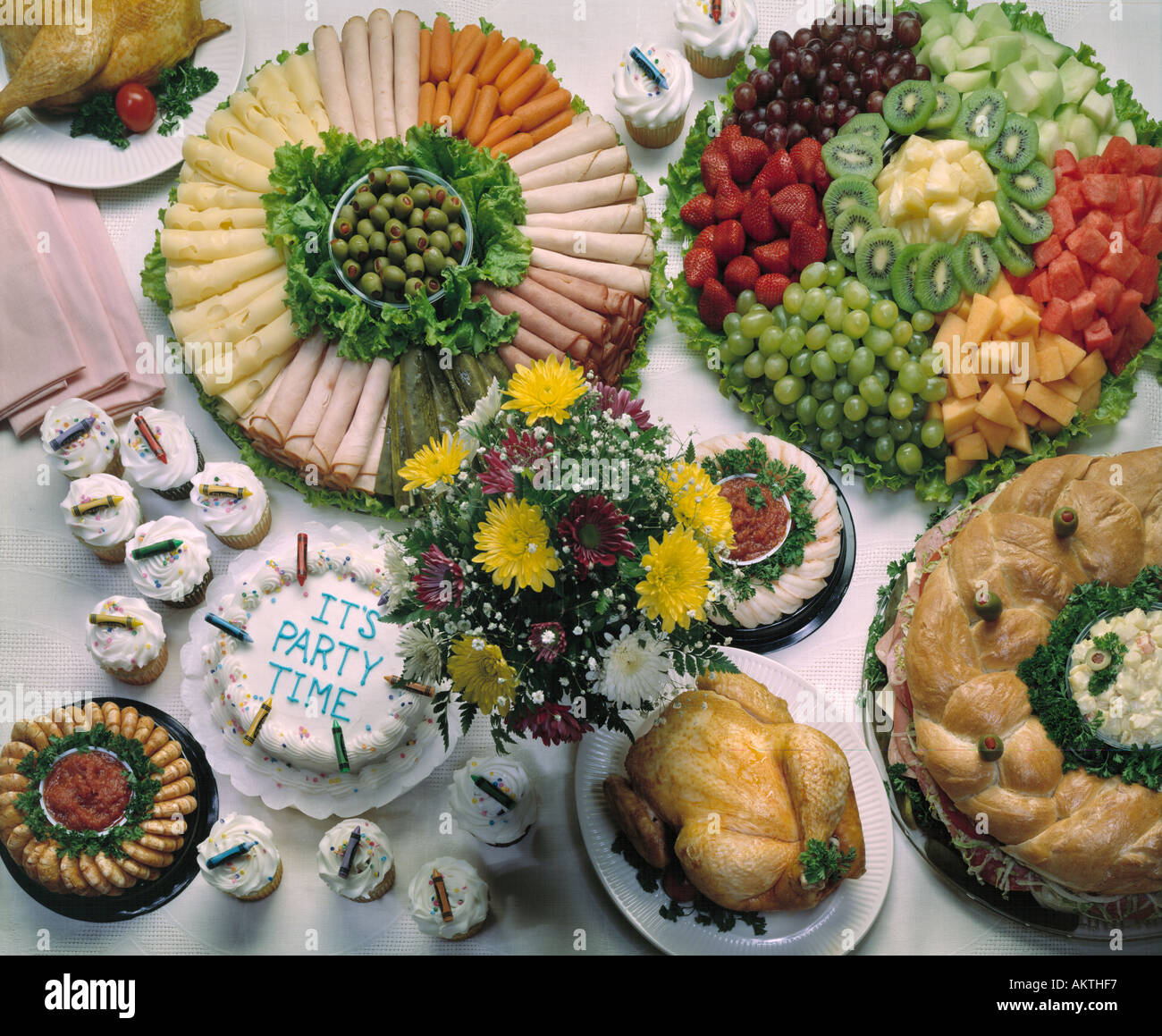 Displaying Foods Table Appetizers
