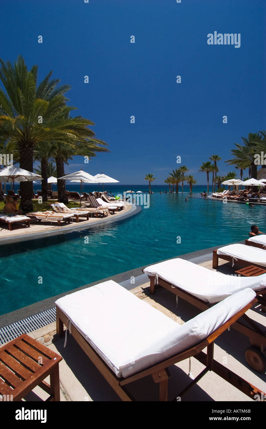 Pool Hilton Los Cabos Beach Golf Resort Stock Photo - Alamy