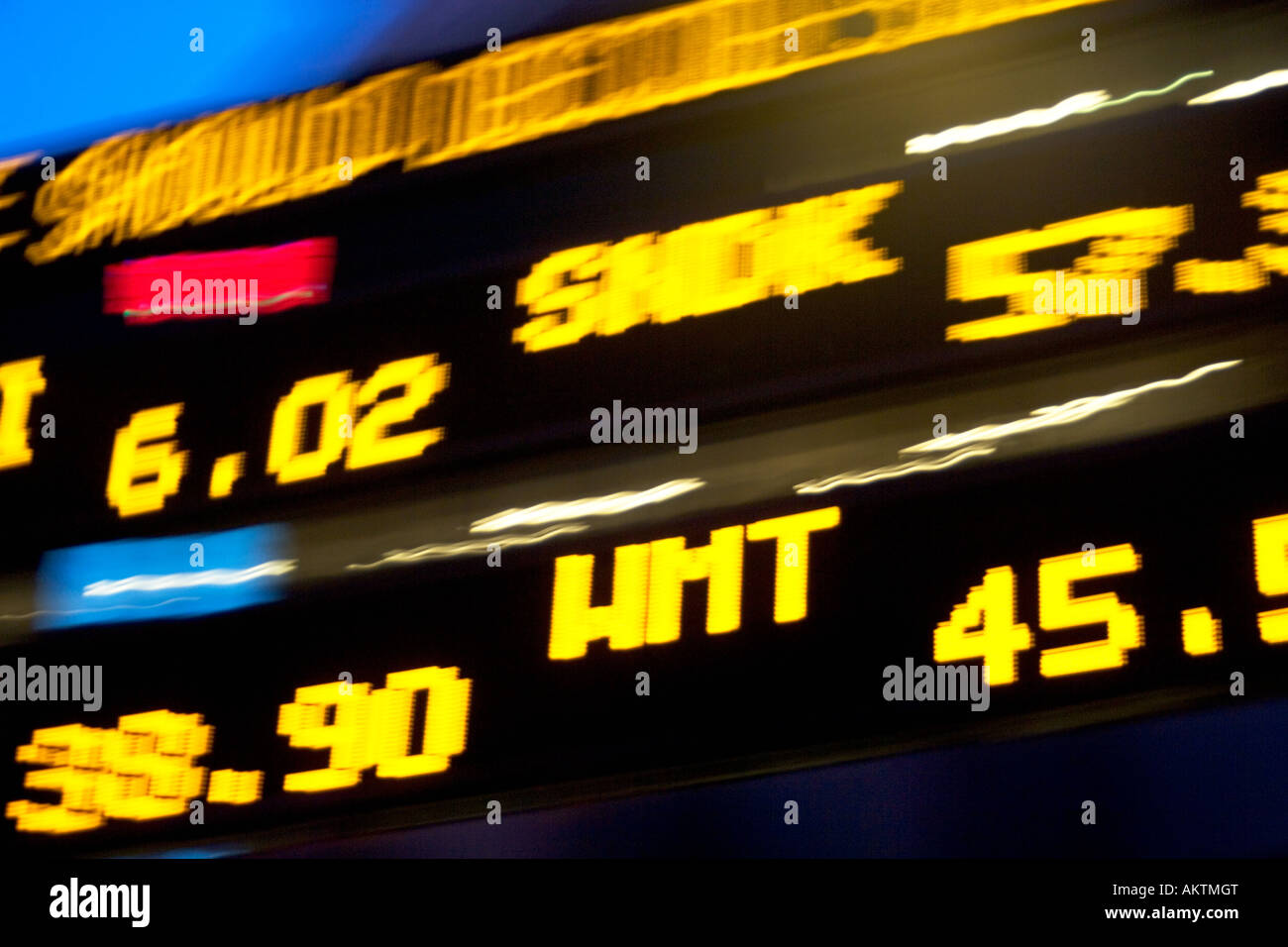 Stock ticker city hi-res stock photography and images - Alamy