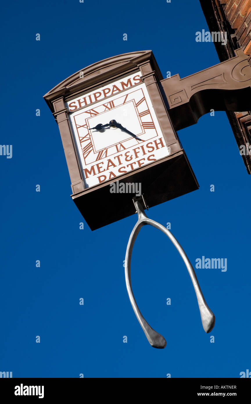 Renovated clock wishbone on shippams hi-res stock photography and ...