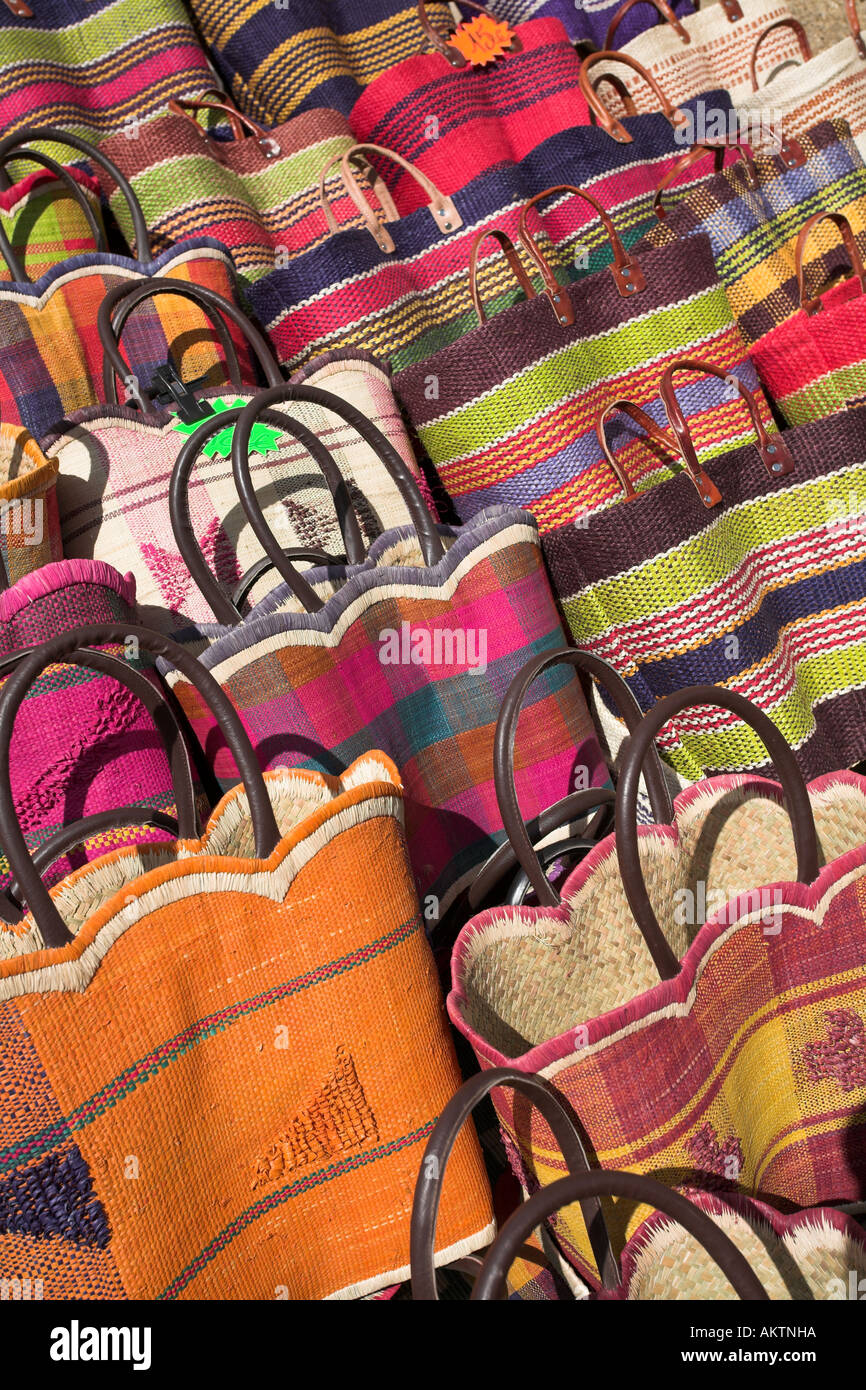 Bag Stall, Provencal Market, France Stock Photo - Alamy
