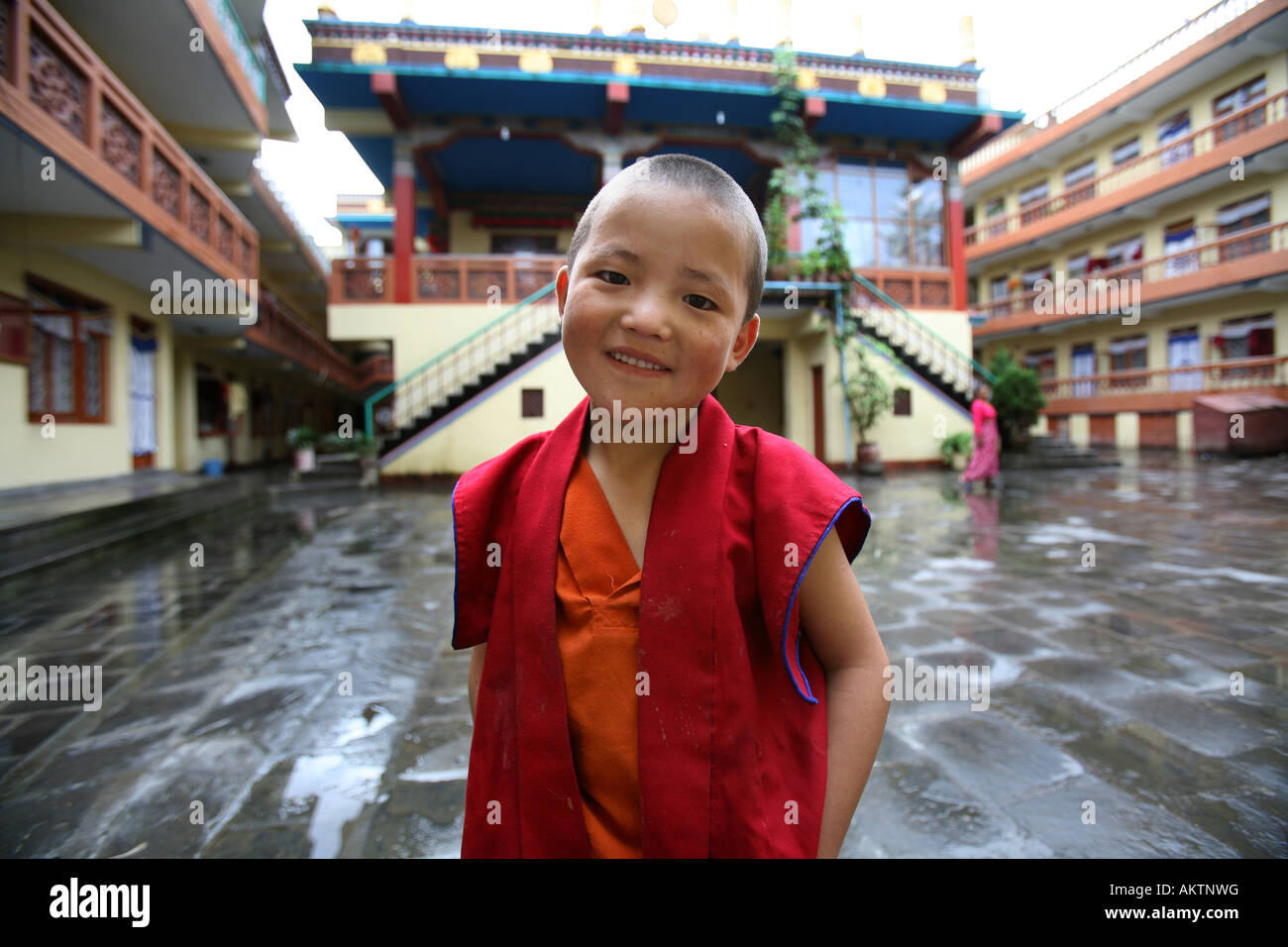 Tibetan monks in Kathmandu Nepal The majority of monks in Nepal are ...