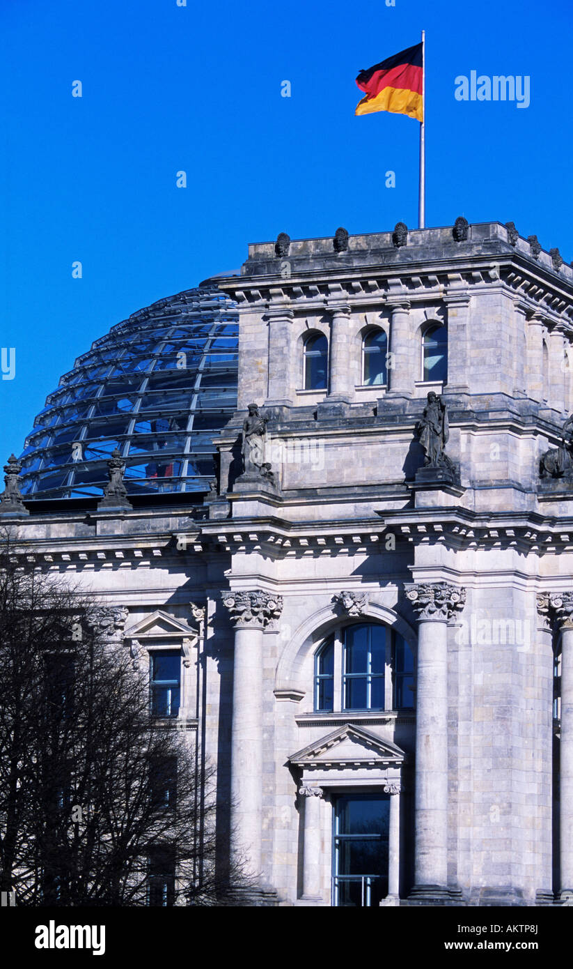 Germany, Berlin, Parliament house, Germany, Berlin, Reichstag building ...