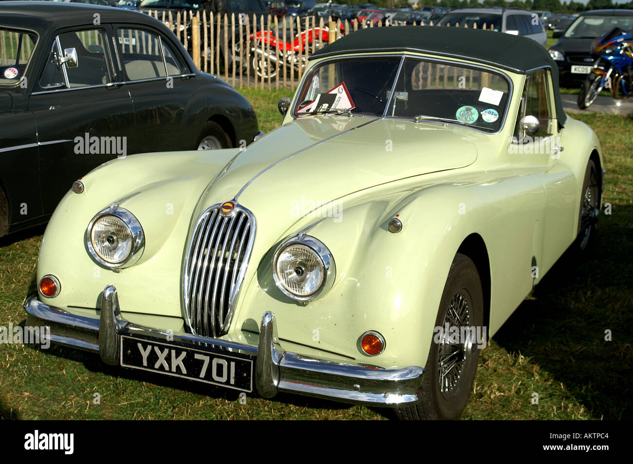 Jaguar XK 140 Stock Photo - Alamy