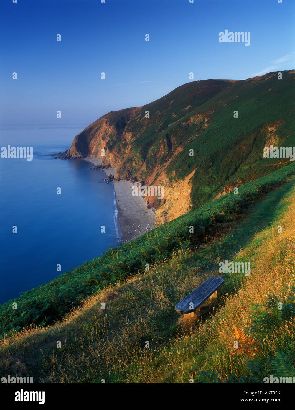 Foreland Point near Lynmouth North Devon England UK Stock Photo - Alamy