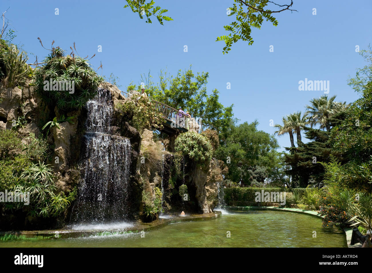 Parque Genoves, Old Town, Cadiz, Andalucia, Spain Stock Photo - Alamy