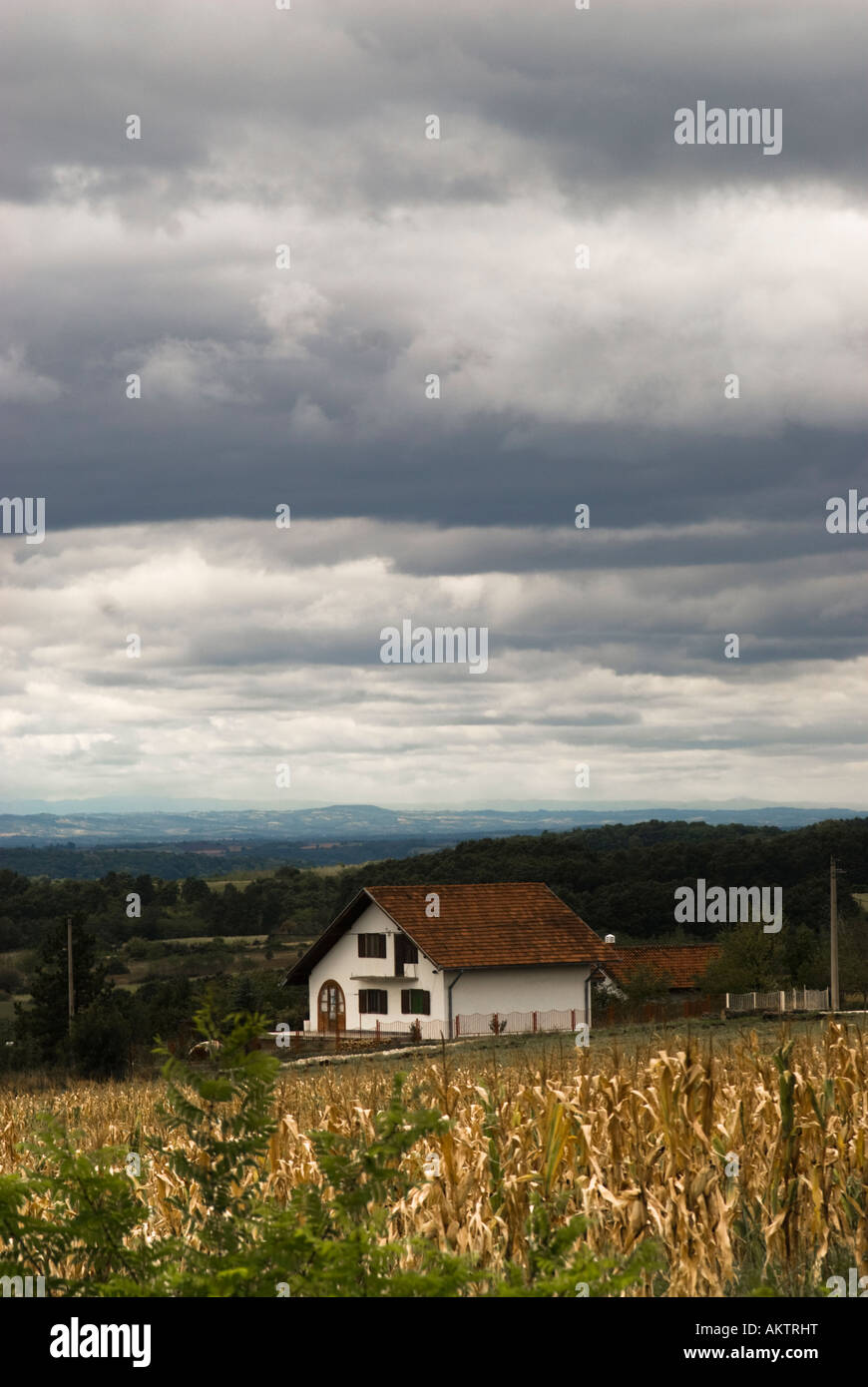 Balkan farm house hi-res stock photography and images - Alamy