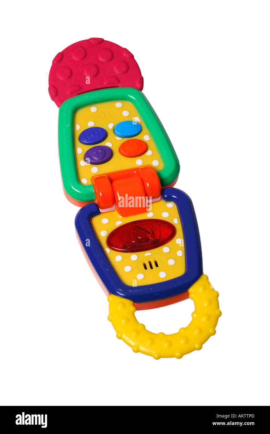 Toy Cell Phone Stock Photo - Alamy