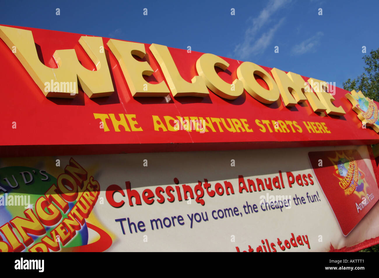 Chessington world of adventures Stock Photo - Alamy
