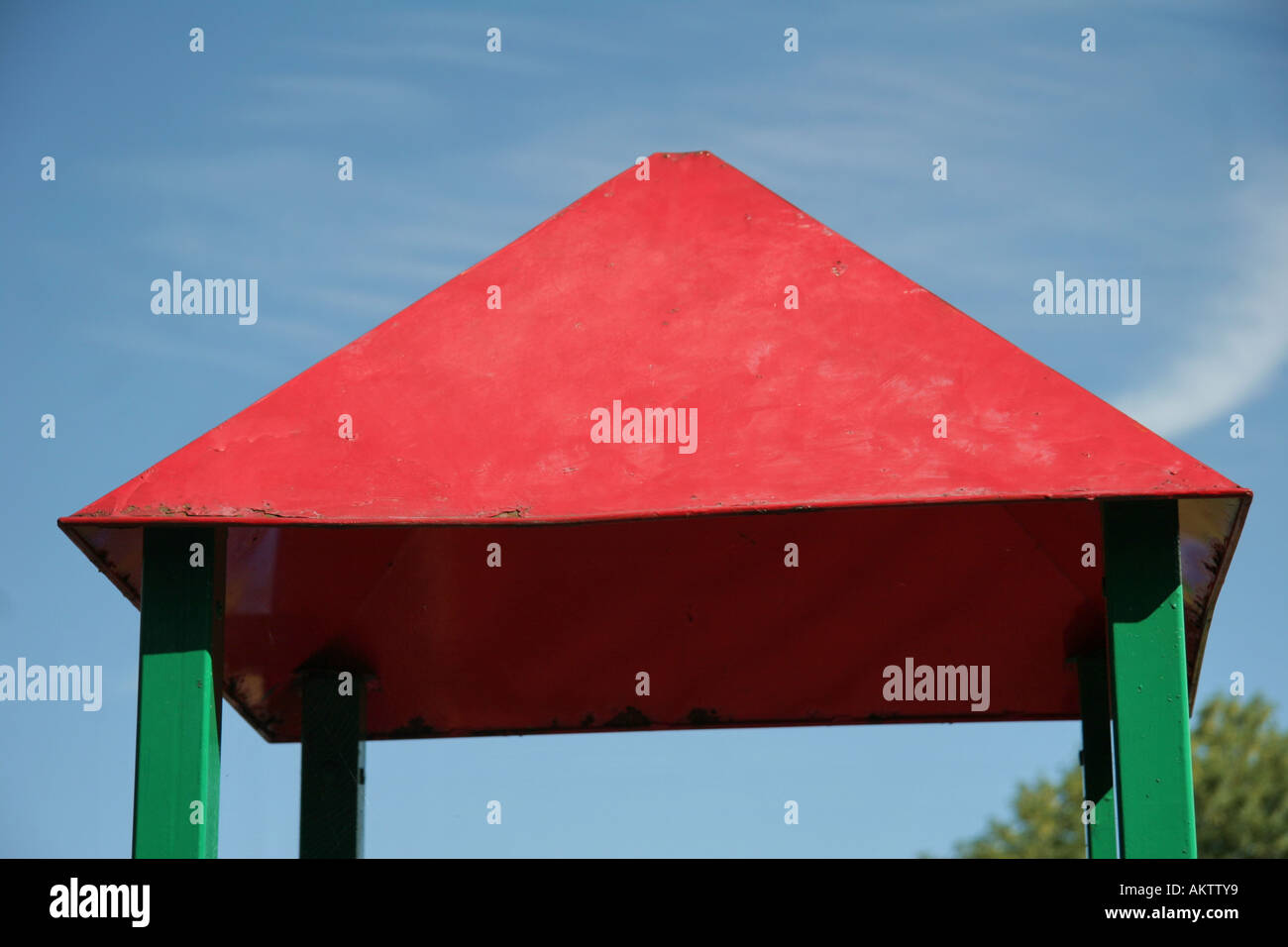Blue and red playground hi-res stock photography and images - Alamy