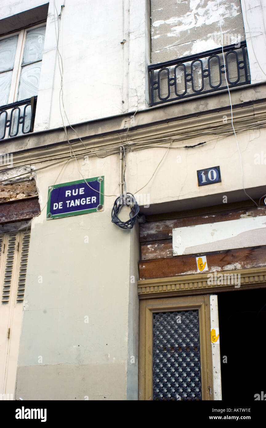 Paris, France, Old Apartment Building in Deteriorated Condition ...
