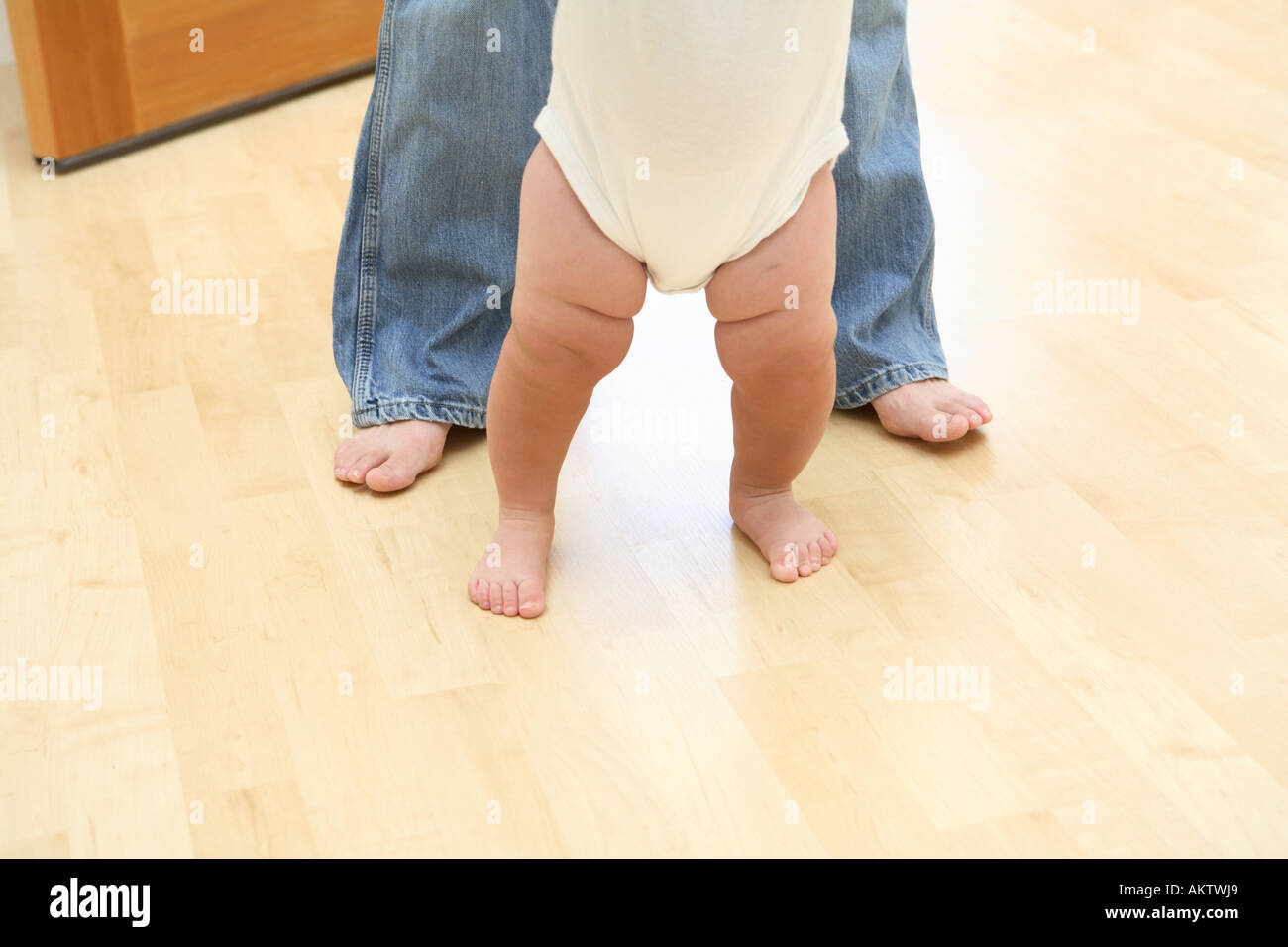 Mom and child feet walking hi-res stock photography and images - Alamy