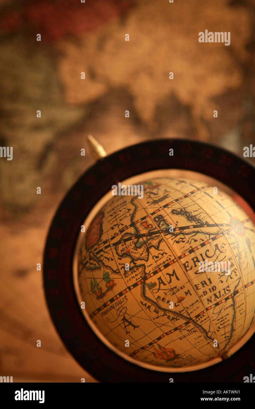 Old World Map High Resolution Stock Photography and Images - Alamy