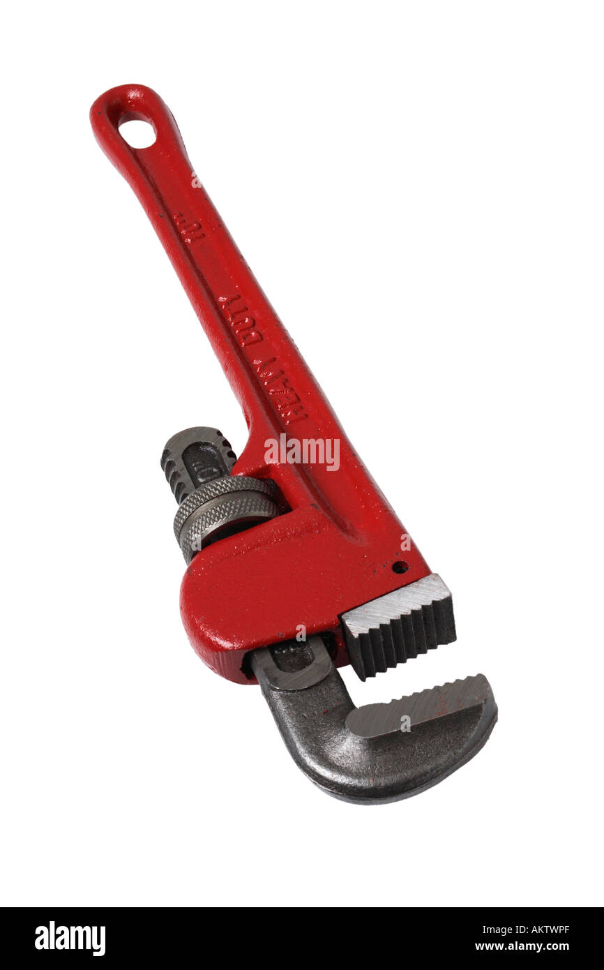 Pipe wrenches Cut Out Stock Images & Pictures - Alamy