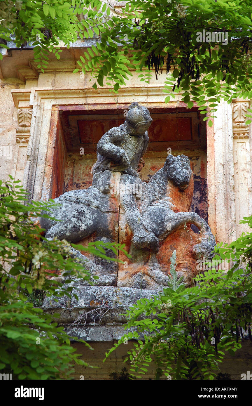 Monastery of San Pedro de Arlanza Stock Photo - Alamy