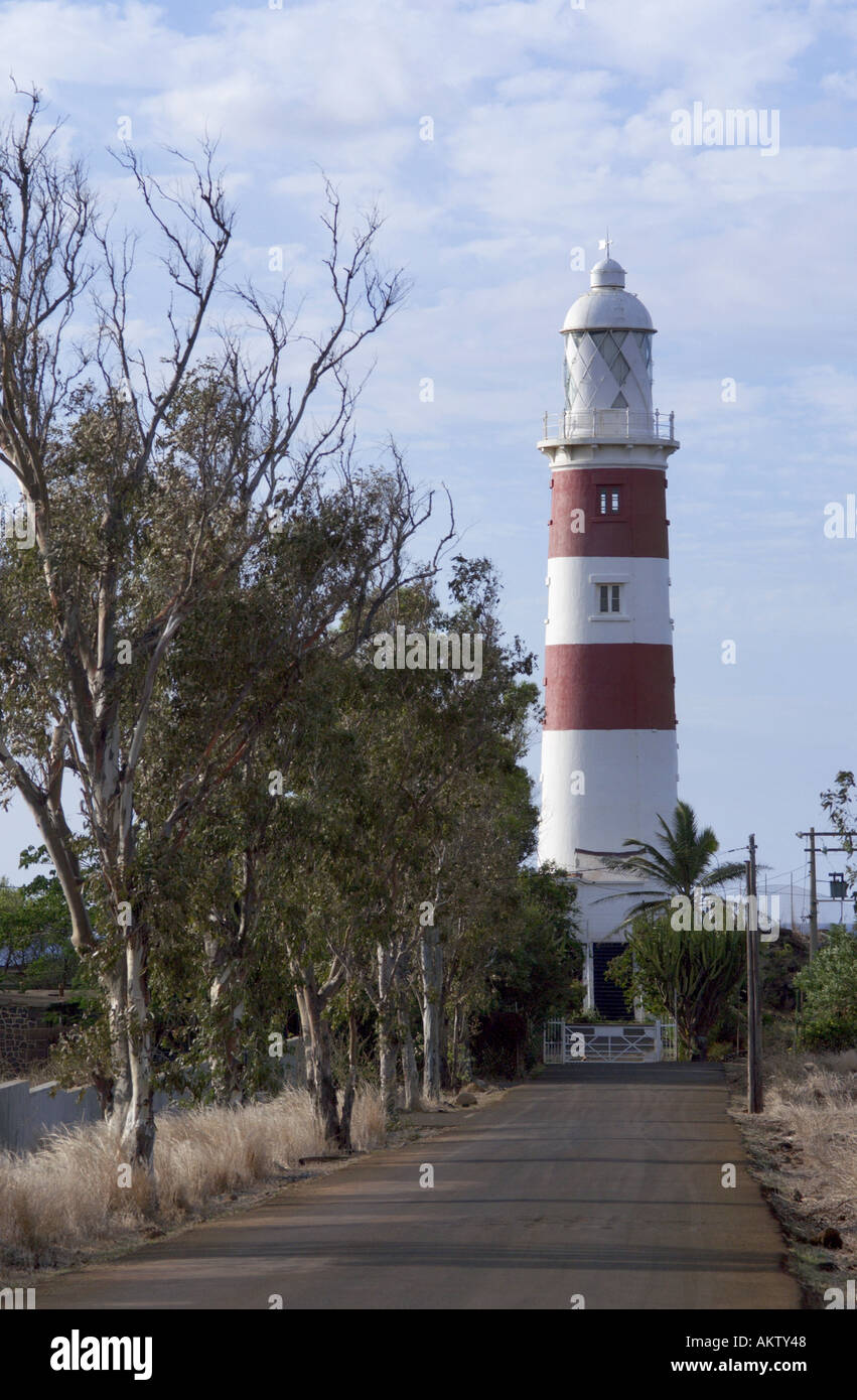 Albion lighthouse - Mauritius Stock Photo - Alamy
