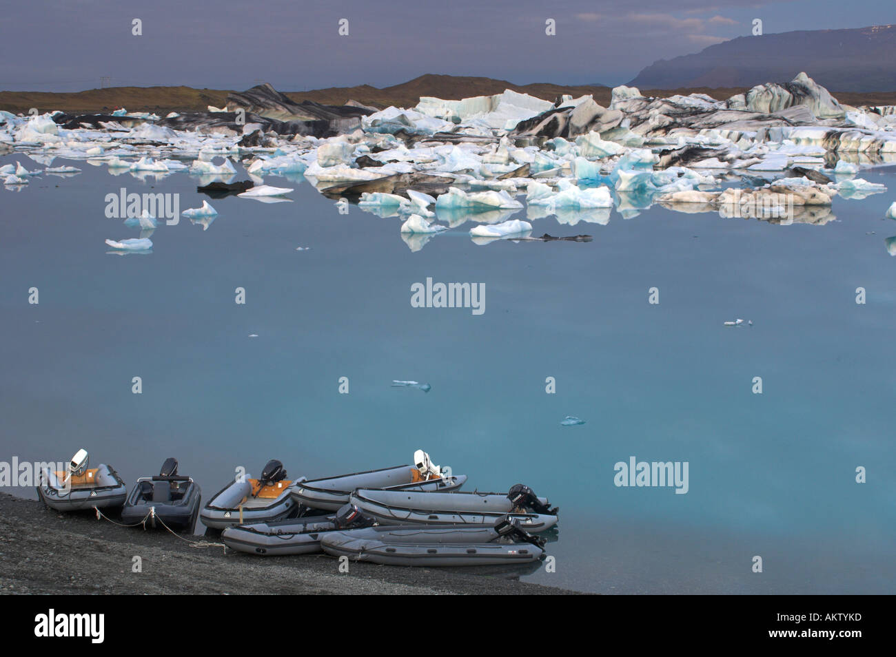 Zodiac boats at the beach Stock Photo - Alamy