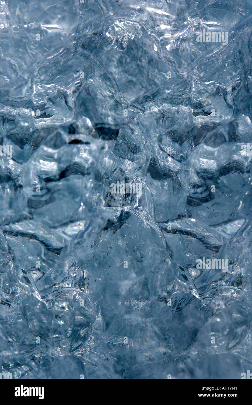 Detail of ice block. Iceland Stock Photo - Alamy