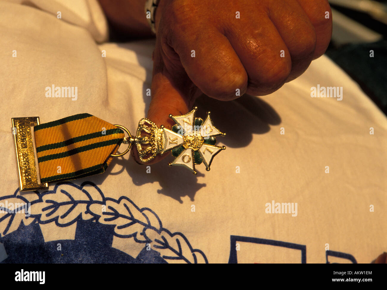 Nimwegen the four day marches the medal Stock Photo - Alamy