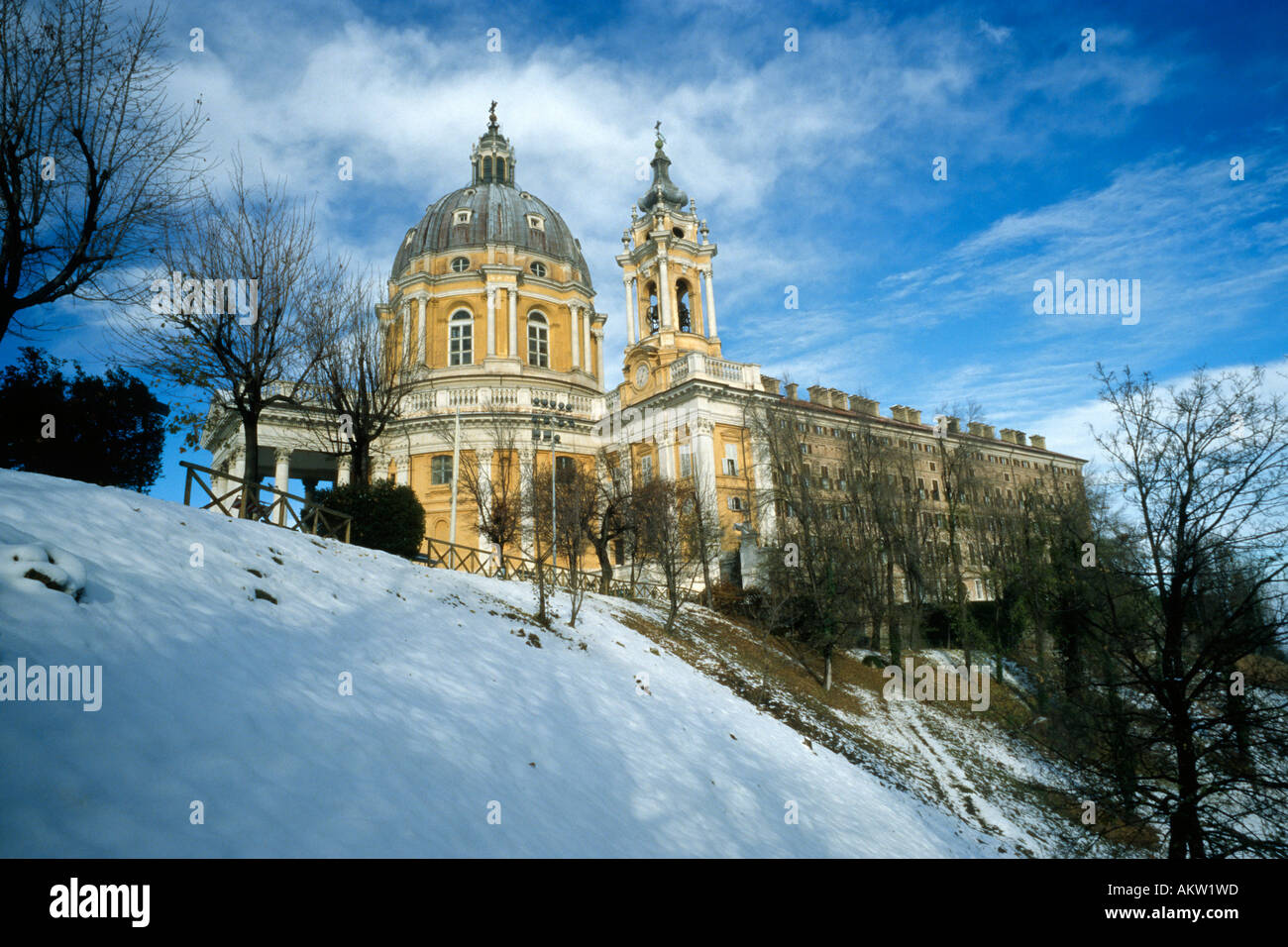 Turin Italy Basilica di Superga Stock Photo - Alamy