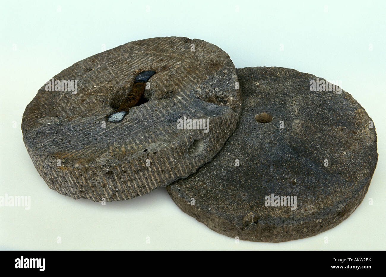 Round mill stones hi-res stock photography and images - Alamy