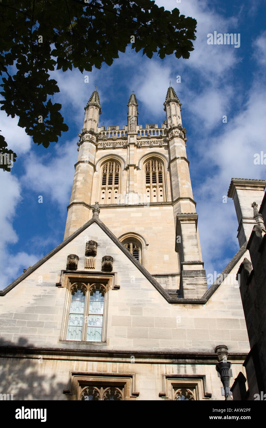The tower of Magdalen College Oxford Stock Photo - Alamy