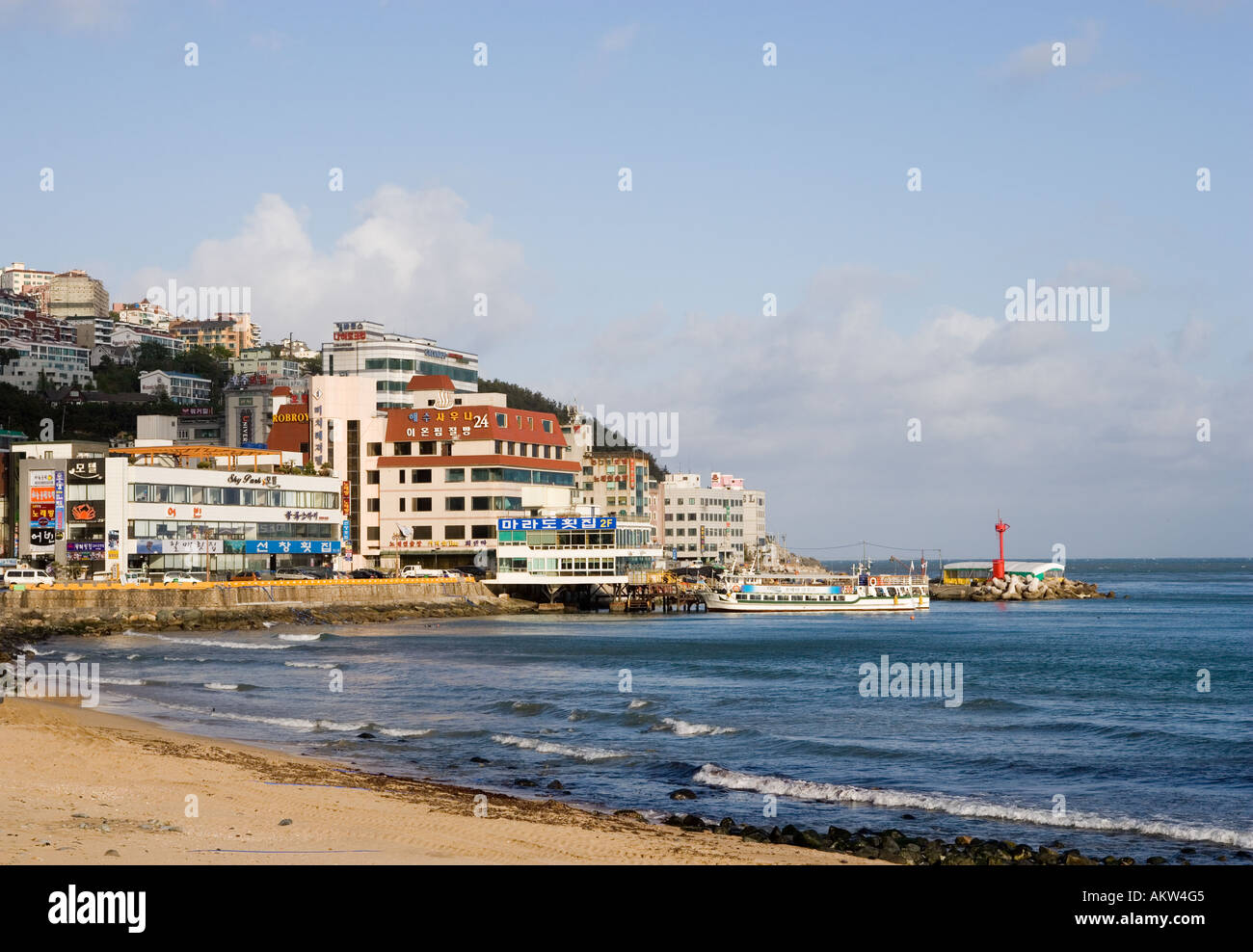 Haeundae Beach Busan South Korea Stock Photo - Alamy
