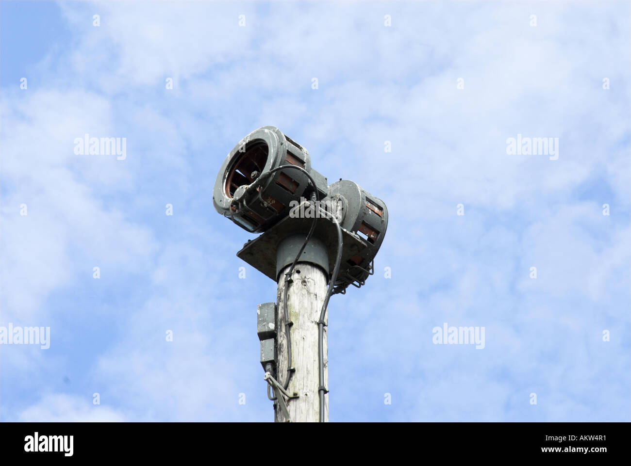 Flood siren hi-res stock photography and images - Alamy