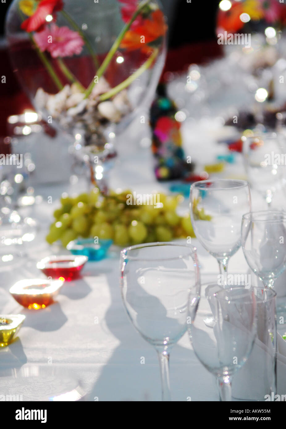 Dinner party table hi-res stock photography and images - Alamy