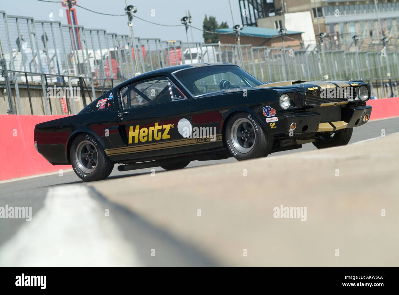 Shelby Mustang GT350H car at a race track Stock Photo - Alamy