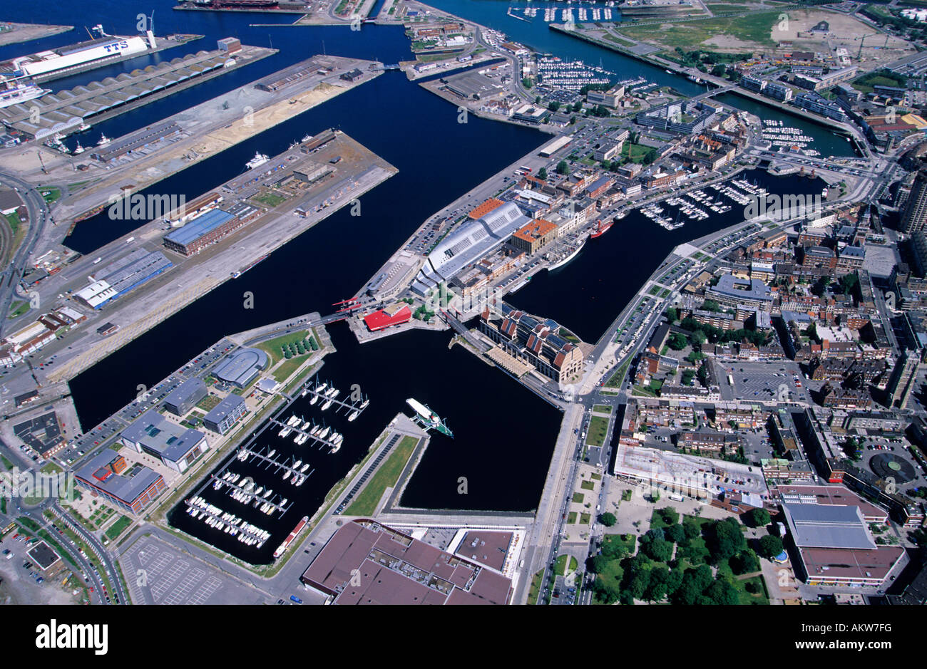 France, Nord, Dunkerque (aerial view Stock Photo - Alamy