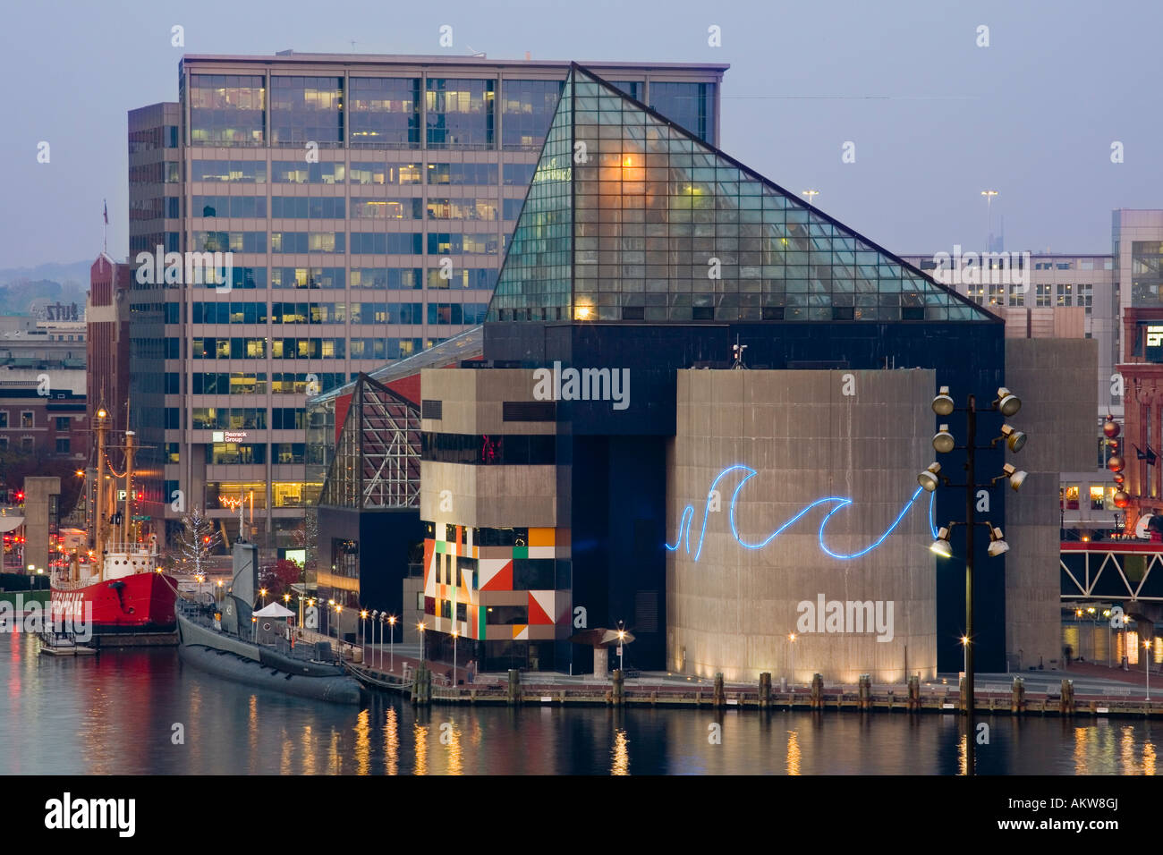 National Aquarium Baltimore Maryland Inner Harbor Stock Photo - Alamy