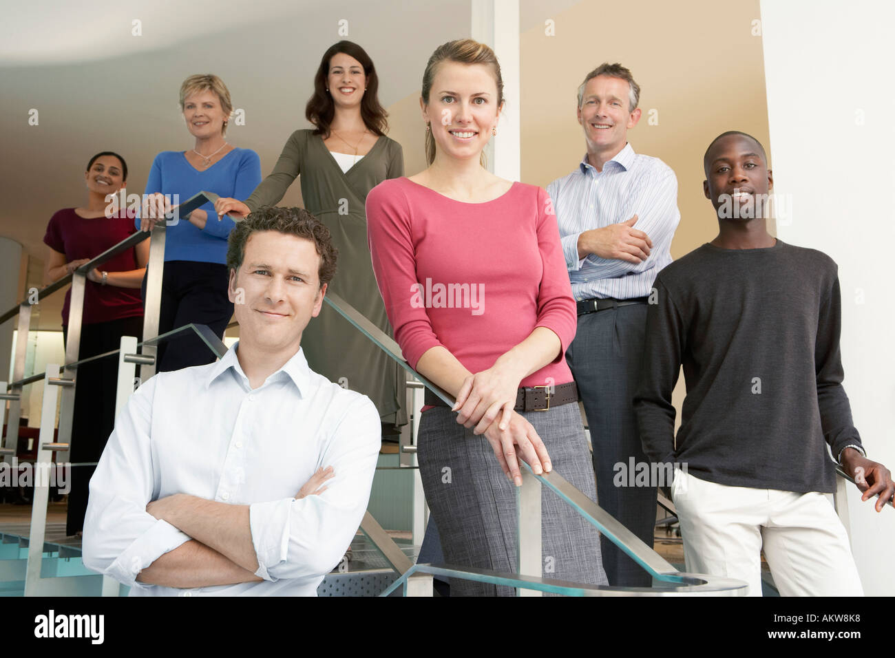 Office steps hi-res stock photography and images - Alamy