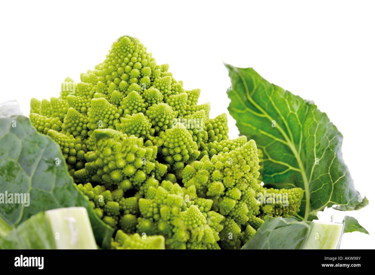Close up fresh romanesco hi-res stock photography and images - Alamy