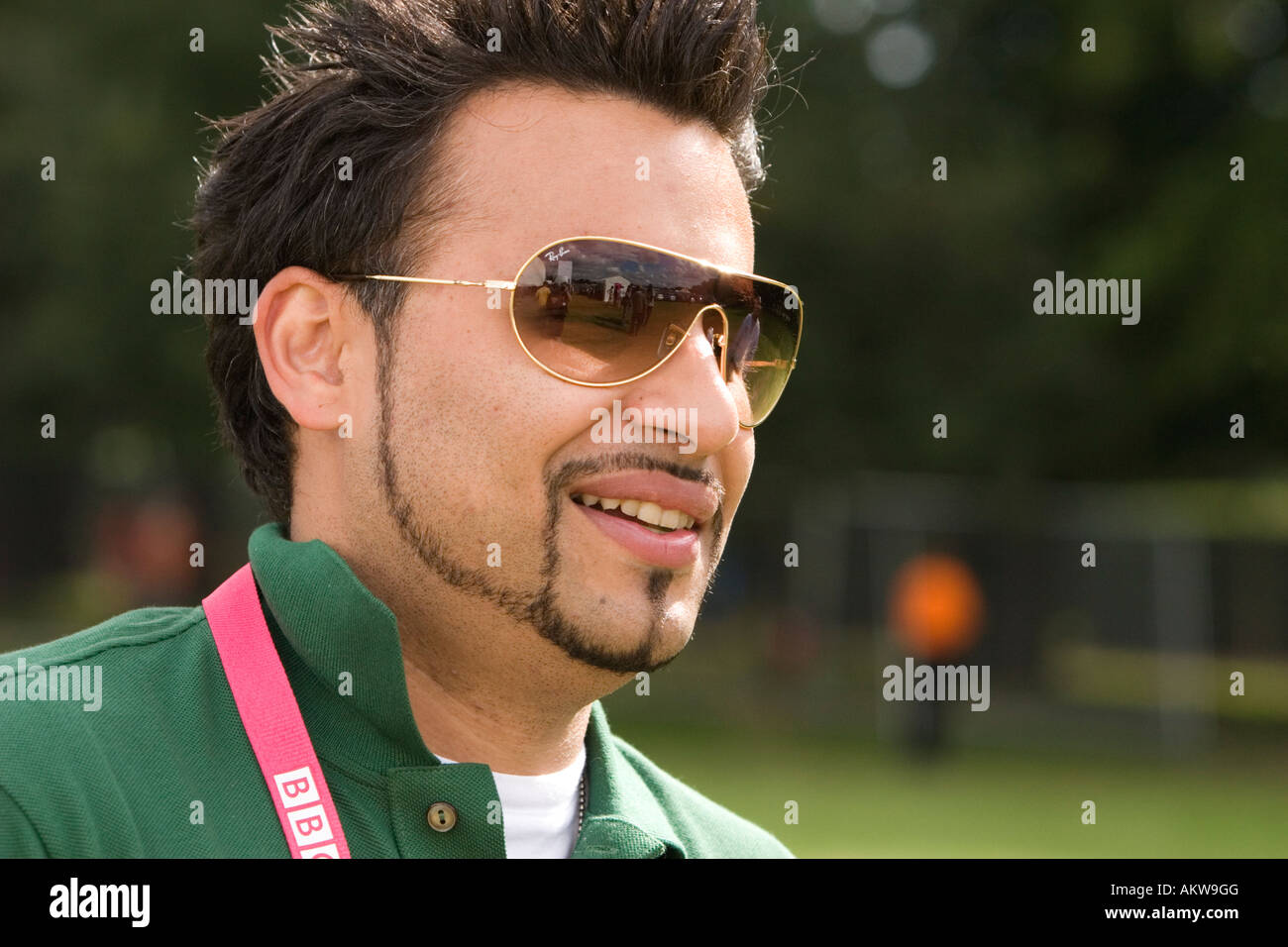 British Asian Actor Ameet Chana Stock Photo - Alamy