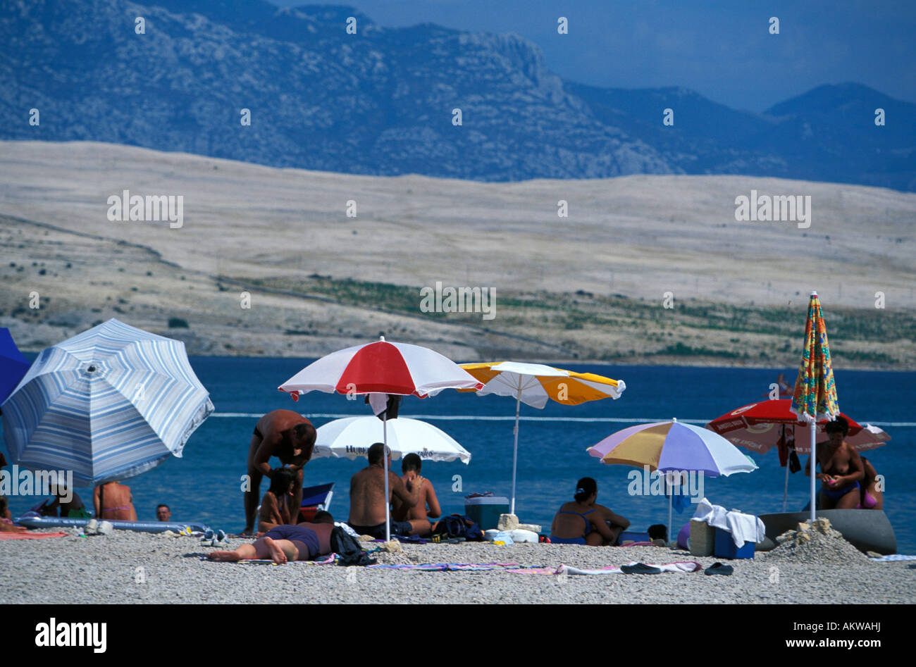 Zrce strand hi-res stock photography and images - Alamy