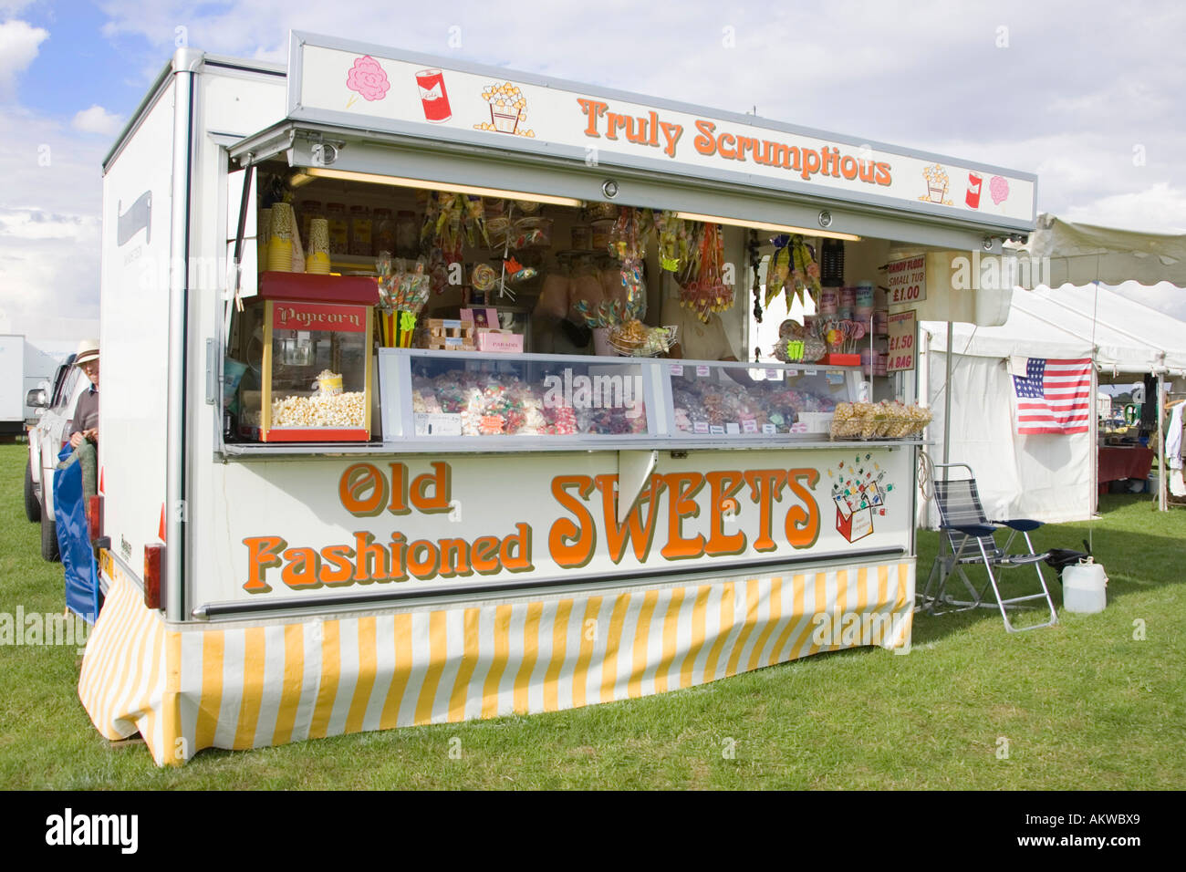 retail display stand of sweets and confectionery, August 2006 in ...